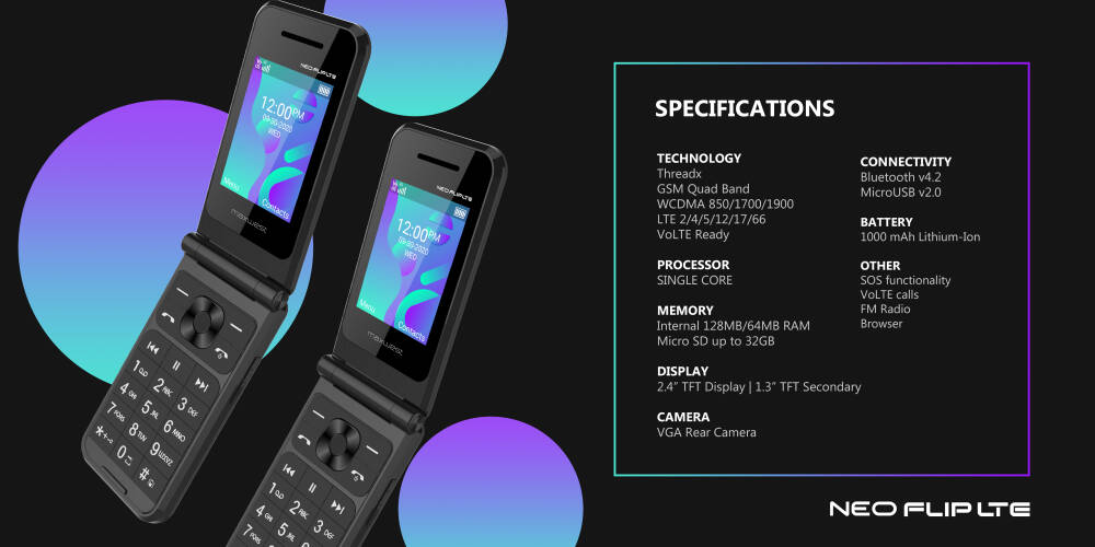 NEO FLIP LTE – Maxwest